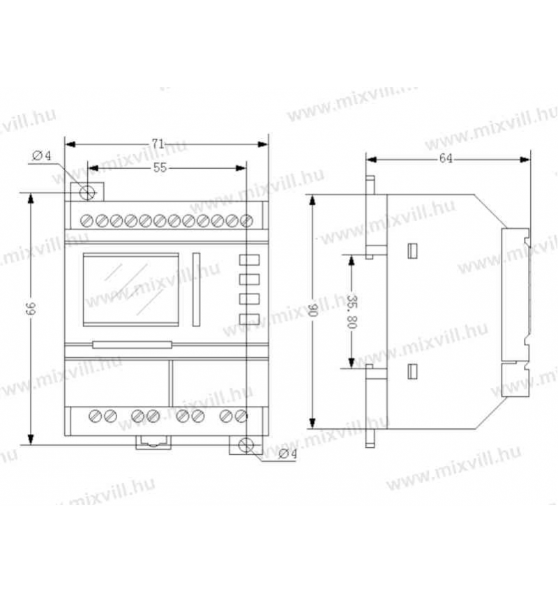 PLC SR-12MRAC 110-240V AC 8 dig.Eingang, 4 Relais Ausgang PLC SR-12MRAC 110-240V AC 8 dig.Eingang, 4 Relais Ausgang