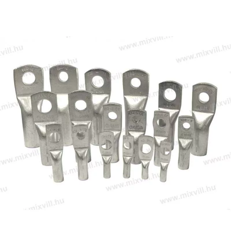DR50-10 DIN 46235 ónozott réz kábelsaru 50mm2 10-as furattal